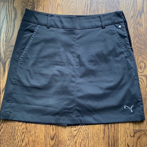 Puma | Shorts | Puma Black Skort Nwot | Poshmark